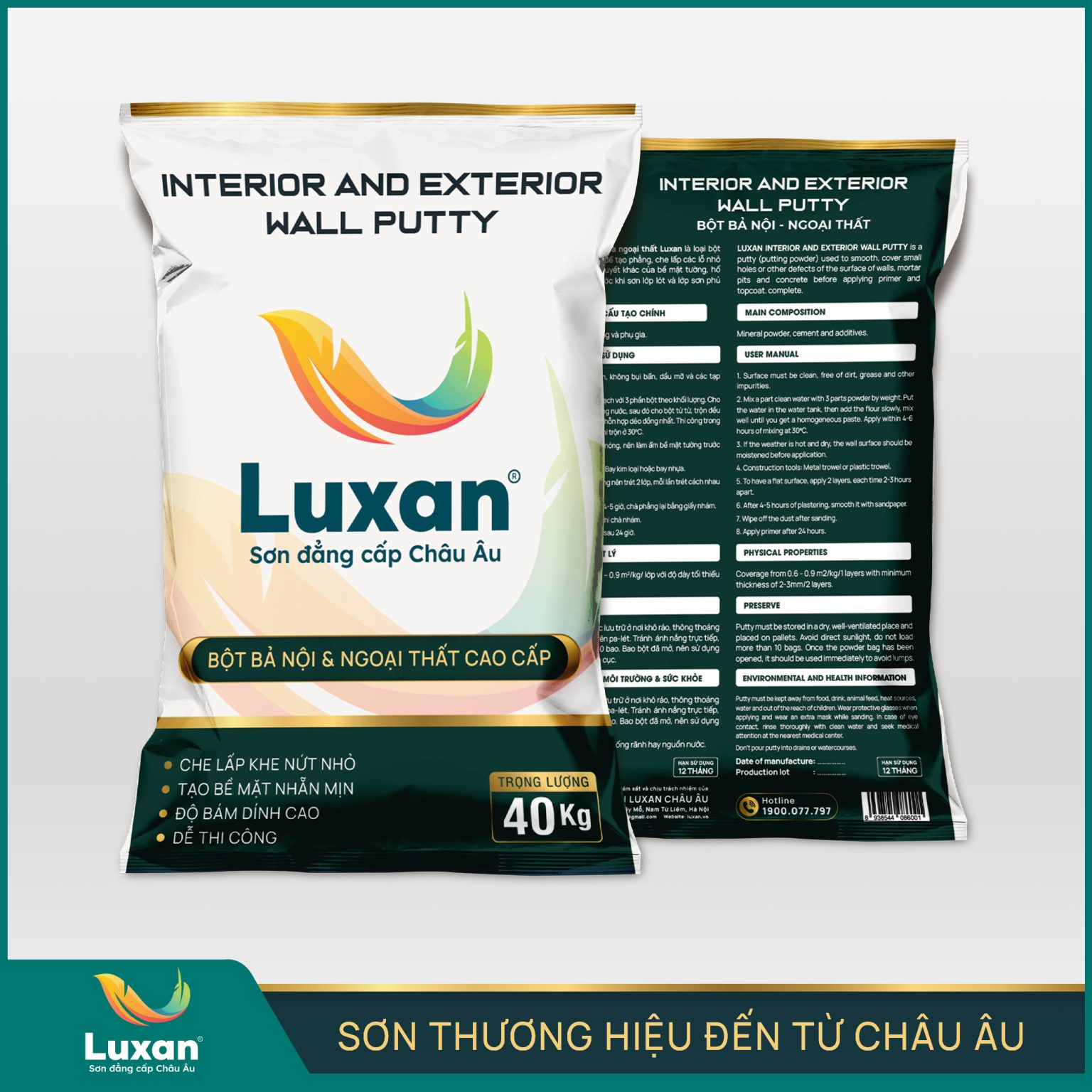 Sơn Luxan - Đẳng cấp châu âu